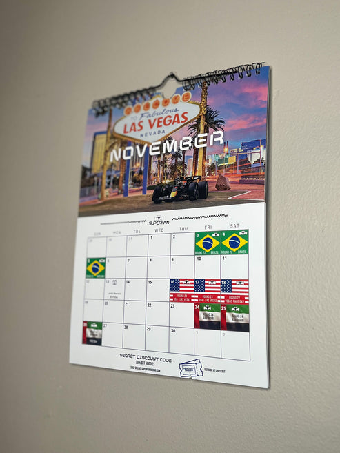 2023 F1 Calendar – Superfan Racing Ltd
