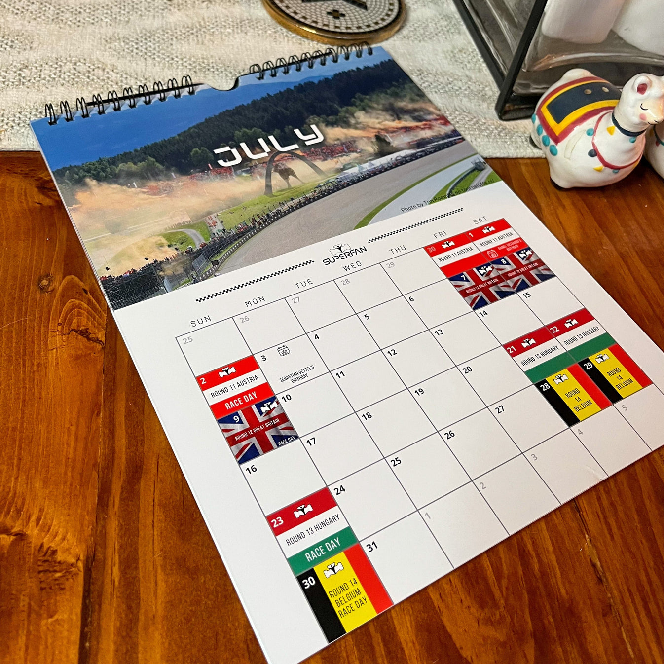 2023 F1 Calendar – Superfan Racing Ltd